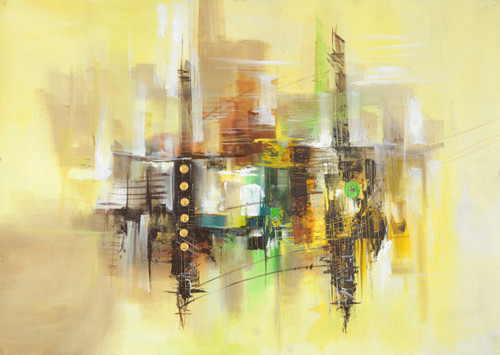 Buy Random Flow Of Colors - Abstract, Expressionist Painting Online | Fizdi