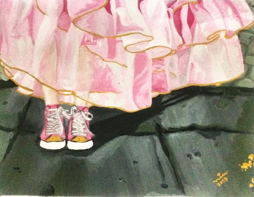 Buy missmessyartist The Innocent Rebel Handmade Painting by NEHA ...