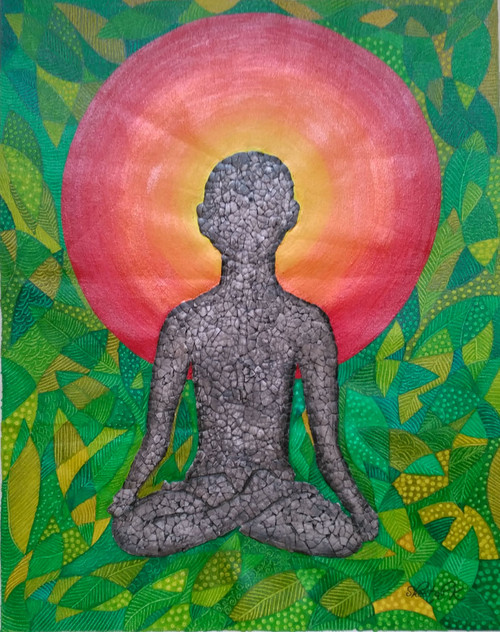 Buy Human Drawing - Abstract, Textured, Modern Painting Online | Fizdi