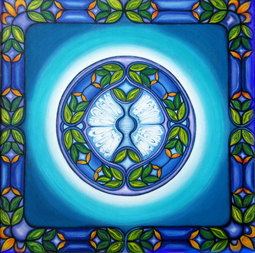 Buy Krishnaji Mandala - Mandala, Geometric, Symbolic Painting Online ...