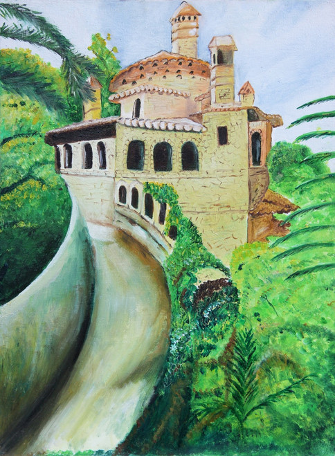 Buy QUILA Handmade Painting by NAVIN CHANDAR KAPOOR. Code:ART_5341 ...