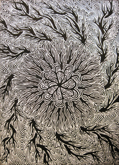 Buy Intrigue - Abstract, Intricate, Modern Painting Online | Fizdi