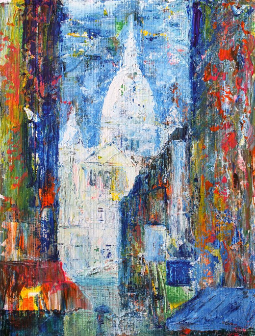 Shop Venice Abstract (PRT_939) - Canvas Art Print - 20in X 27in Canvas ...