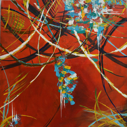 Buy Tangled - Abstract, Expressionism Painting Online | Fizdi