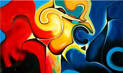 Buy Combination - Abstract, Modern, Fluid Painting Online | Fizdi