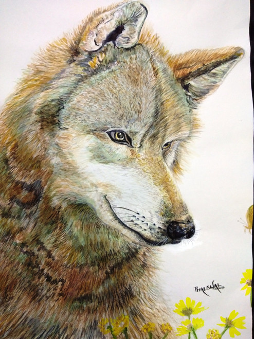 Buy Unconditional Love - Realism, Wildlife Painting Online | Fizdi