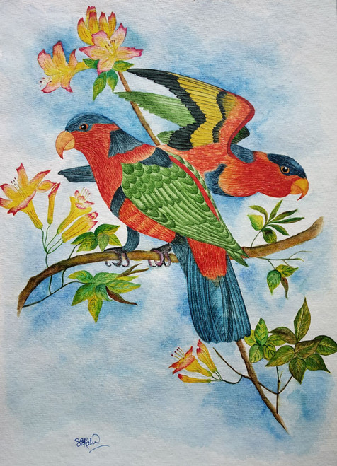 Buy Intangible Beauty - Realistic, Natural, Vibrant Painting Online | Fizdi