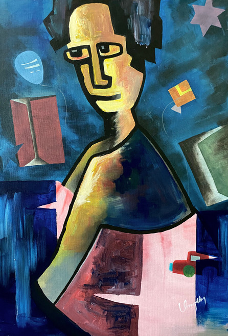 Buy Transgender - Abstract, Cubism, Modernism Painting Online | Fizdi