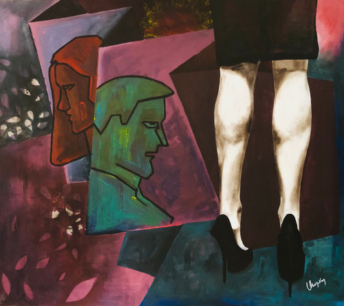 Buy Possess - Abstract, Modern, Surreal Painting Online | Fizdi