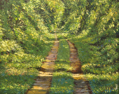 Buy Jungle Path by Tapan Das@ Rs. 54190. Code:ART_TNDS05_3024 - Shop ...