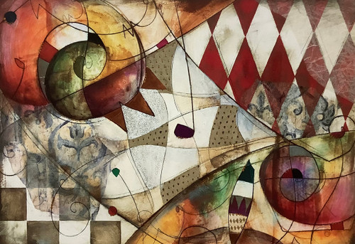 Buy Abstract Art (ARTOHOLIC) Handmade Painting by ARTOHOLIC. Code:ART ...