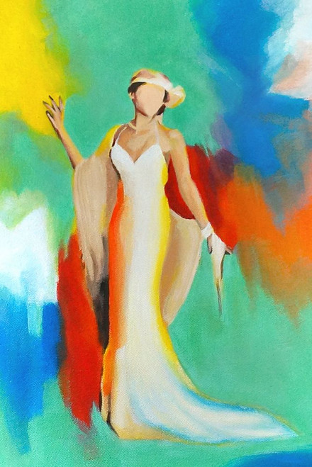 Buy Samara 01 - Abstract, Modern, Elegant Painting Online | Fizdi