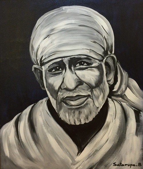 Buy Saibaba by Satarupa Biswas@ Rs. 12590. Code:ART_SABS05_2428 - Shop ...