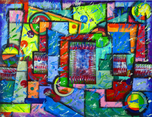Buy FIRST IMPRESSION OF FREEDOM Handmade Painting by KAMARUL ZAMAN ...