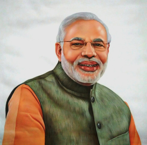 Buy Narendra Modi by Pallavi Jain@ Rs. 8590. Code:ART_PIJN89_3224 ...