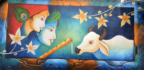 Buy The Divine Radha Krishna-31 By Artoholic - Traditional, Symbolic ...