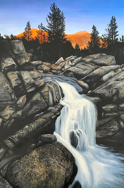Buy Free Flow - Realism, Landscape, Nature Painting Online | Fizdi