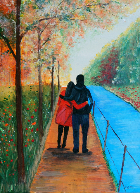 Buy Together - Romantic, Realistic Painting Online | Fizdi