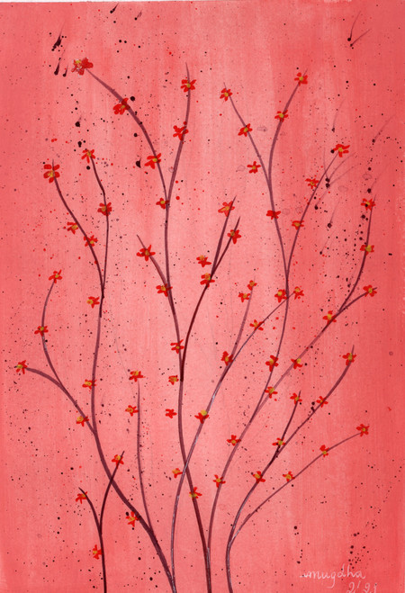 Buy Abstract Vines - Abstract, Floral, Minimalistic Painting Online | Fizdi