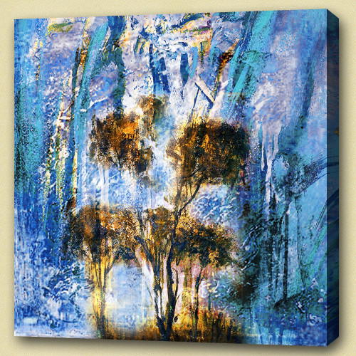 Buy Dancing Shadows - Abstract, Contemporary Painting Online | Fizdi