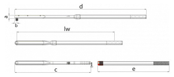 Gedore DREMOMETER E Torque Wrench, 1" 750-2000 Nm - 8564-01 - Light ...