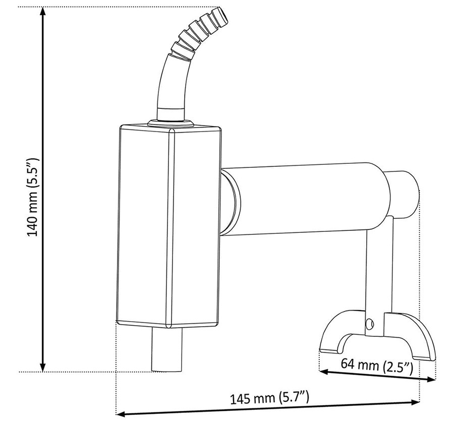 DeFelsko PosiTector BHI Barcol Hardness Impressor, Standard Gage Body ...