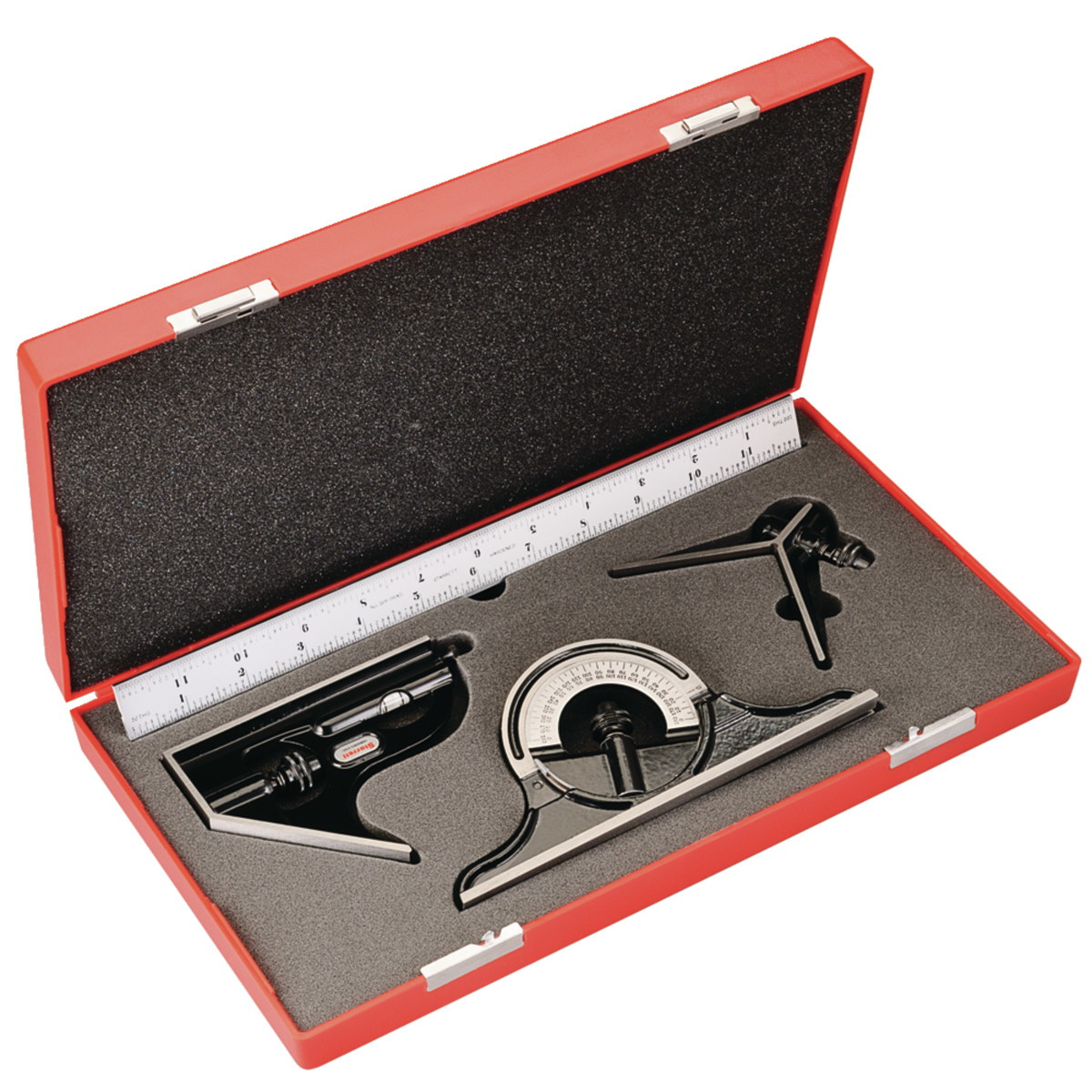 Starrett 12" Combination Set with Square, Center and Reversible ...