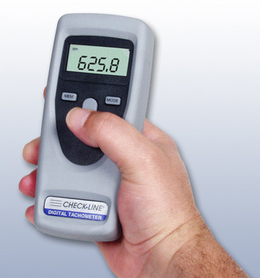 Checkline Combination Contact and Non-Contact Digital Tachometer - CDT ...
