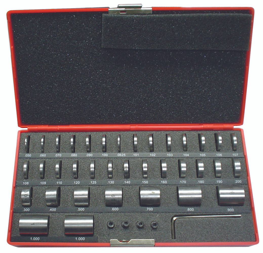 Precise Space Block Set, 0.050" to 1" - SB-036 - Light Tool Supply