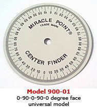 "Miracle Point" Magnetic Base Protractor - Light Tool Supply