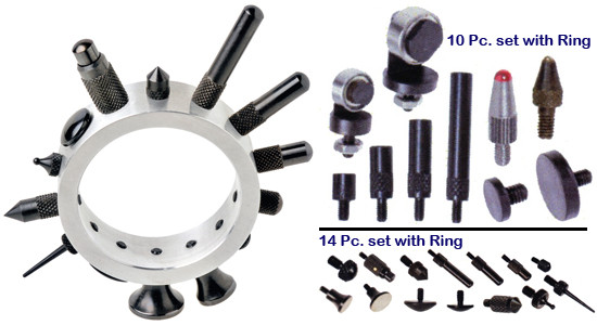 Accurate Contact Point Ring Gage Sets - Light Tool Supply