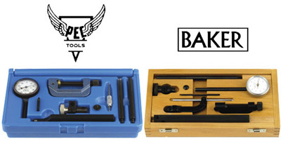 Baker/PEC Back Plunger Dial Indicators - Light Tool Supply