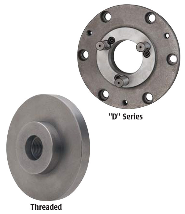 Chuck Adapters for 3-Jaw Self-Centering Plain Back Chucks - Light Tool ...