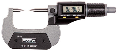 Fowler Point Anvil & Spindle Micrometers - Light Tool Supply