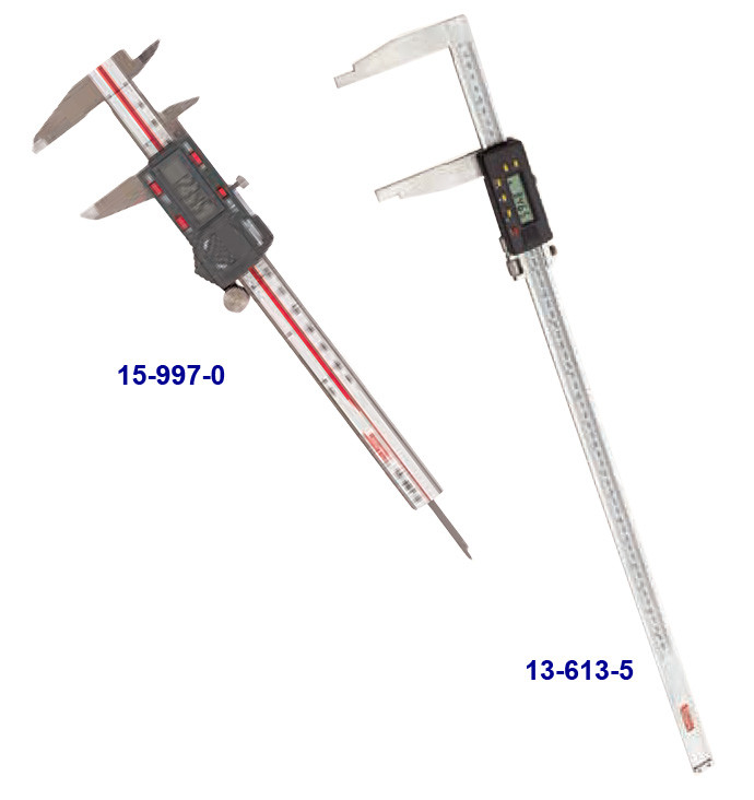 SPI Electronic Calipers from 6" to 40" - Light Tool Supply