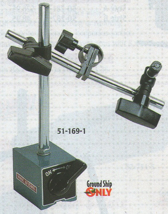 SPI On/Off Powerful Magnetic Base Indicator Holders - Light Tool Supply