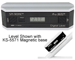 SPI TRONIC Digital Level Protractor Inclinometer PRO 360 & PRO 3600 ...