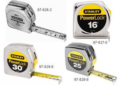 Stanley Professional Power Lock Tape Rules - Light Tool Supply