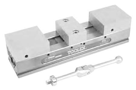 Toolex ReLock Double Station Vises with Machinable Soft Jaws - Light ...