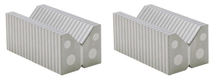 Universal V-Blocks Laminated Aluminum - Light Tool Supply