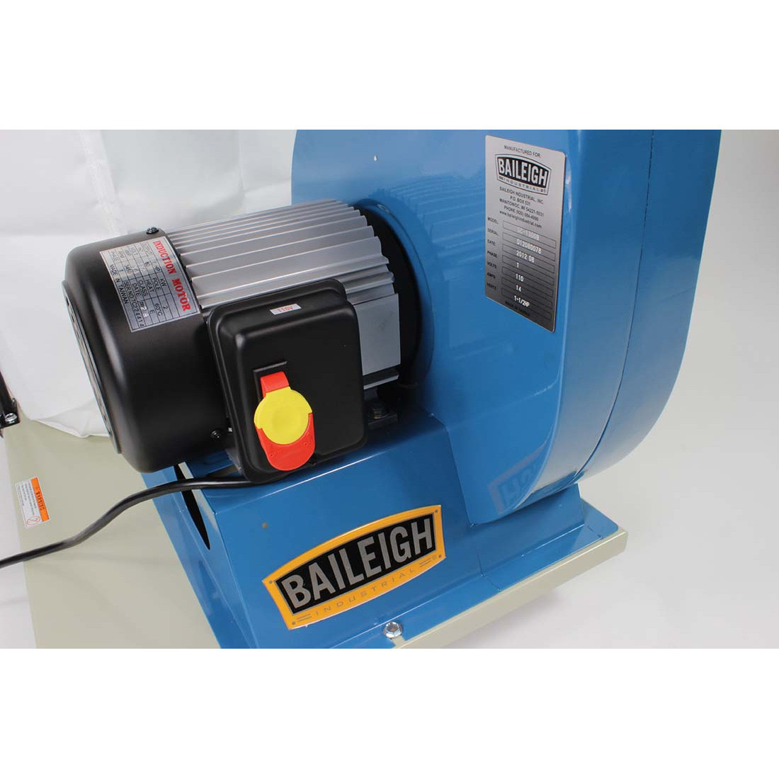 Baileigh DC-1300B Bag Style Dust Collector - BA9-1002679 - Light Tool ...