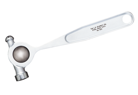 Starrett Toolmakers Hammer with Magnifying Lens - 815 - Light Tool Supply