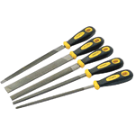 Precise Hand File Set - 5 Pieces - 3000-0055 - Light Tool Supply