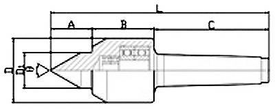 Precise MT4 Live Center-Revolving Body Style - 3900-6094 - Light Tool ...