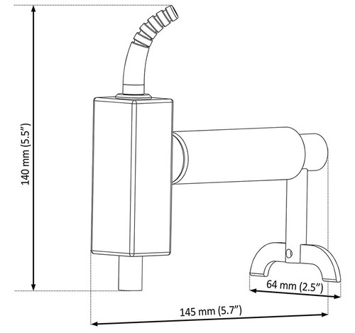DeFelsko PosiTector BHI Barcol Hardness Impressor, Standard Gage Body ...