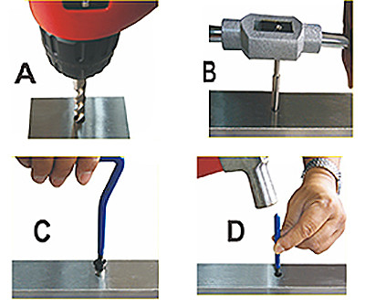 Precise Helical Inch/Metric Thread Repair Kits - Light Tool Supply
