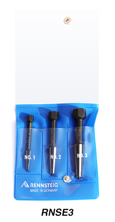 Rennsteig Dual Edged Screw Extractors - Light Tool Supply