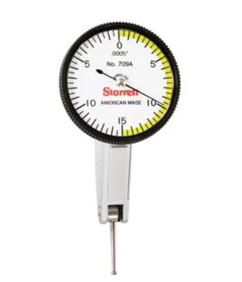 Starrett 709AZ Dial Test Indicator with Dovetail Mount - 709AZ - Light ...