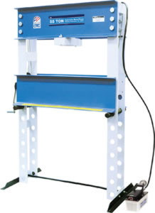 OTC 55-Ton Capacity Economy Shop Press with Air/Hydraulic Pump ...
