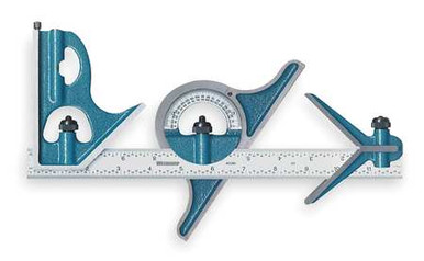 4 PC. Combination Square Set - Light Tool Supply